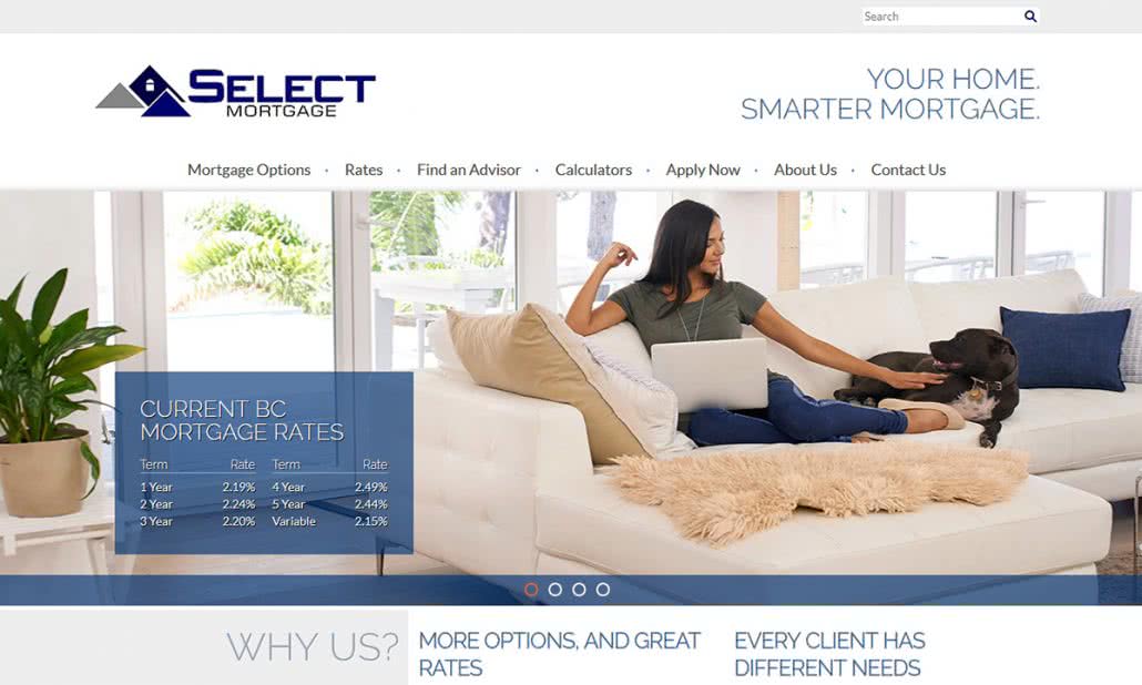 Select Mortgage - Caorda Web Solutions