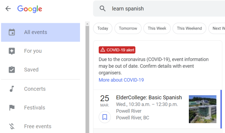 Google Warnings About Your Events - Is Your Schema Perfect?