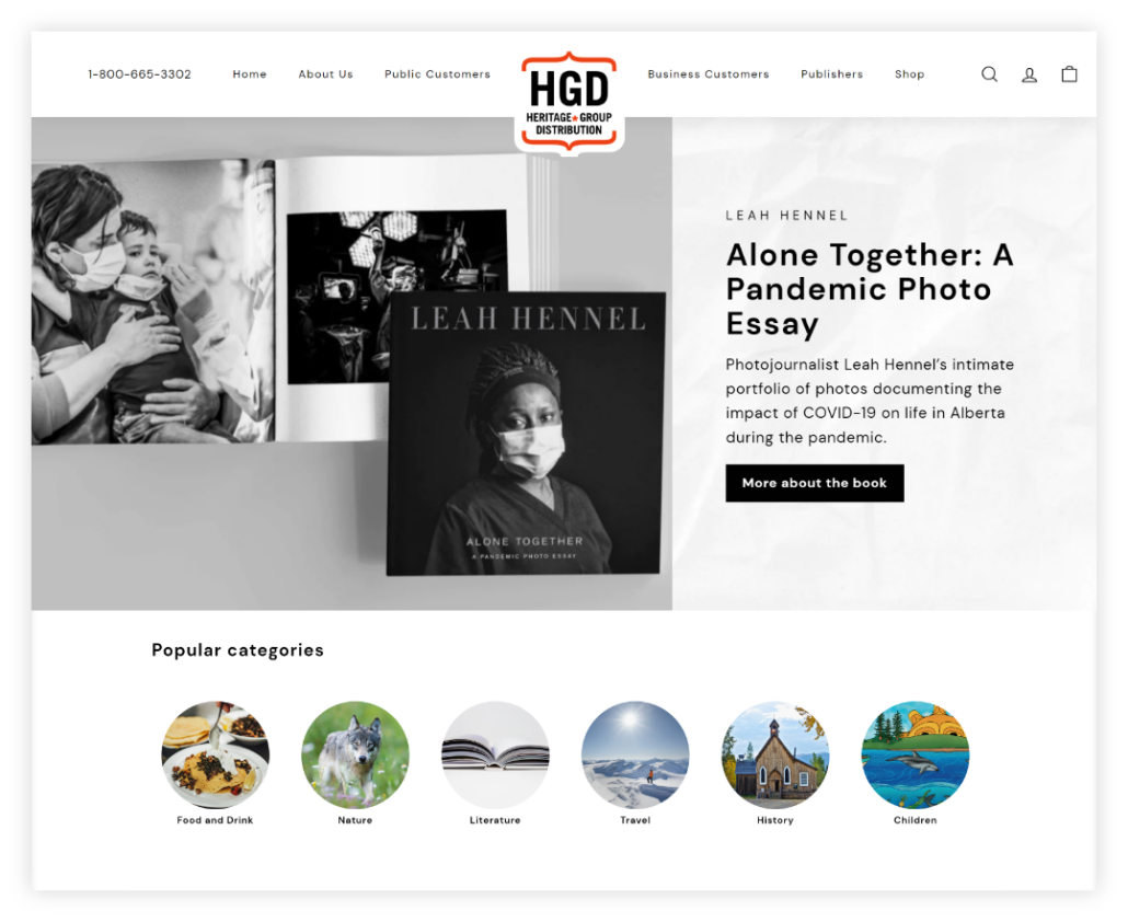 Heritage Group Distribution - Caorda Web Solutions